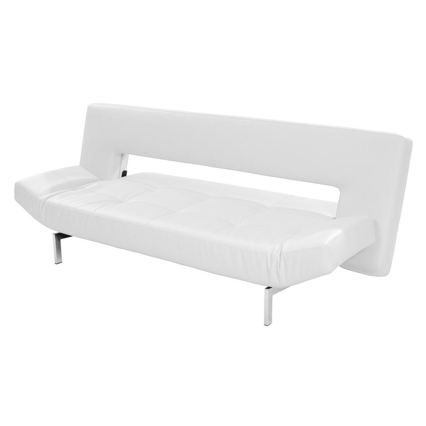 Wing White Futon | El Dorado Furniture