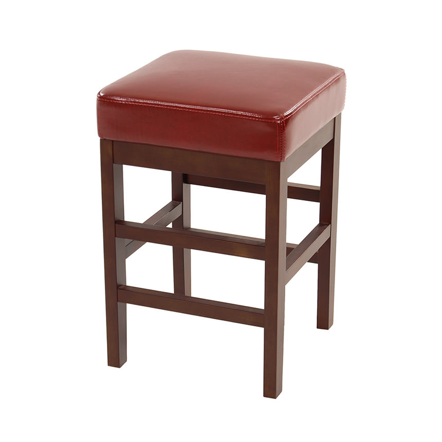 Brandon Red Backless Counter Stool | El Dorado Furniture