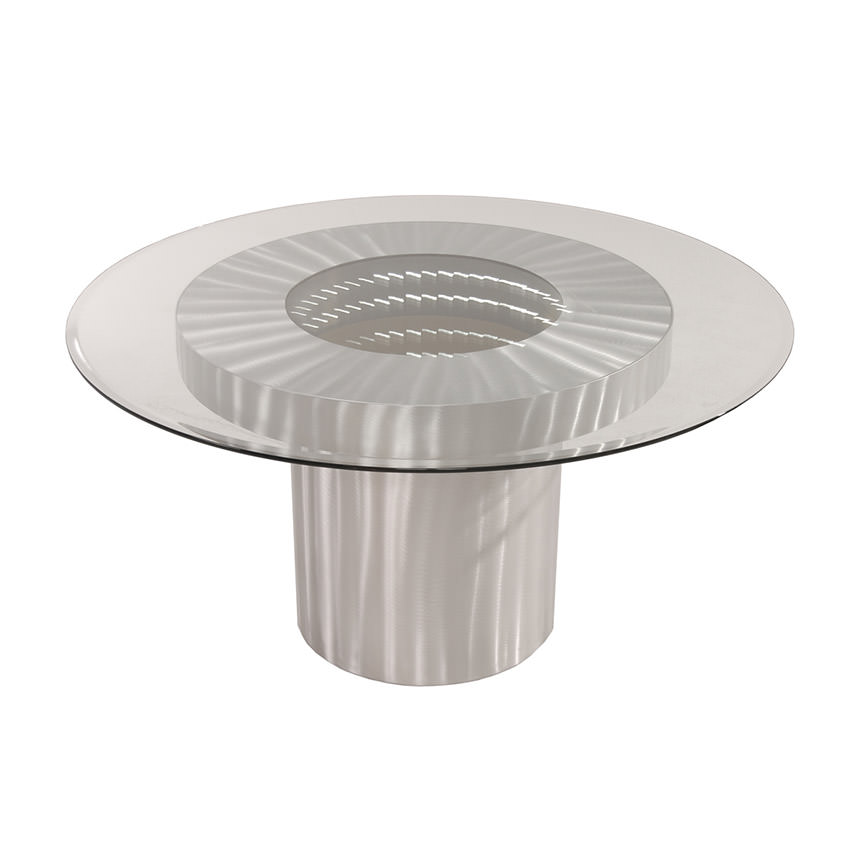 Infinity Round Dining Table | El Dorado Furniture