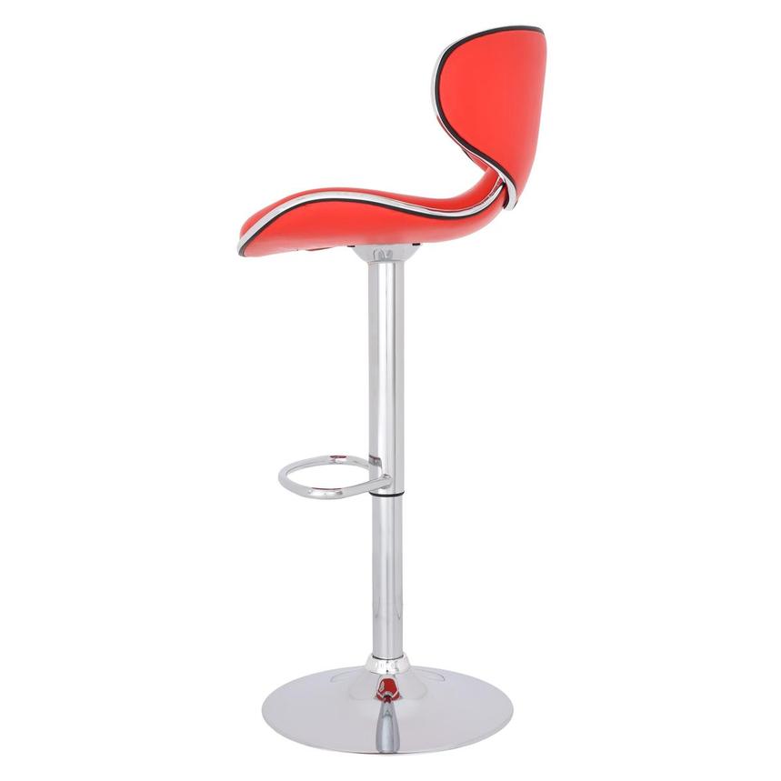 Clipper Red Adjustable Stool | El Dorado Furniture