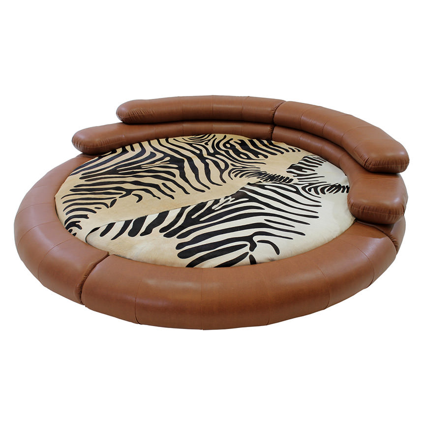 Princess Queen Round Platform Bed w/Mattress | El Dorado Furniture