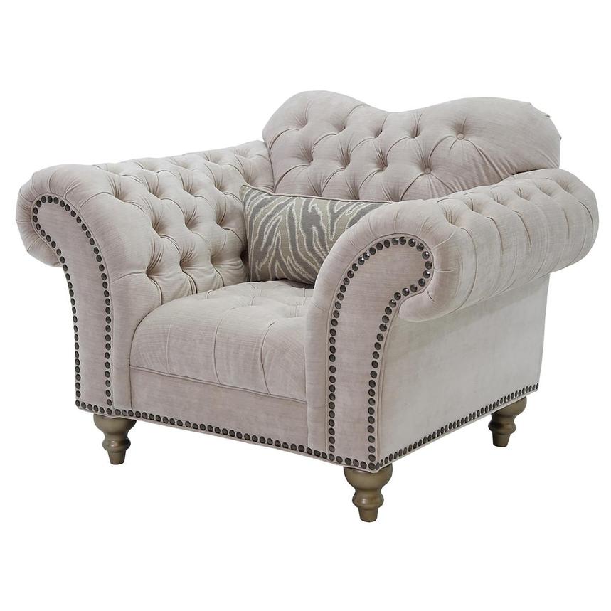 Laura Cream Chair Half El Dorado Furniture