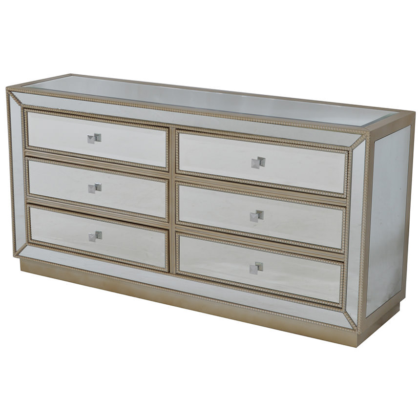 Uribia Large Mirrored Cabinet | El Dorado Furniture