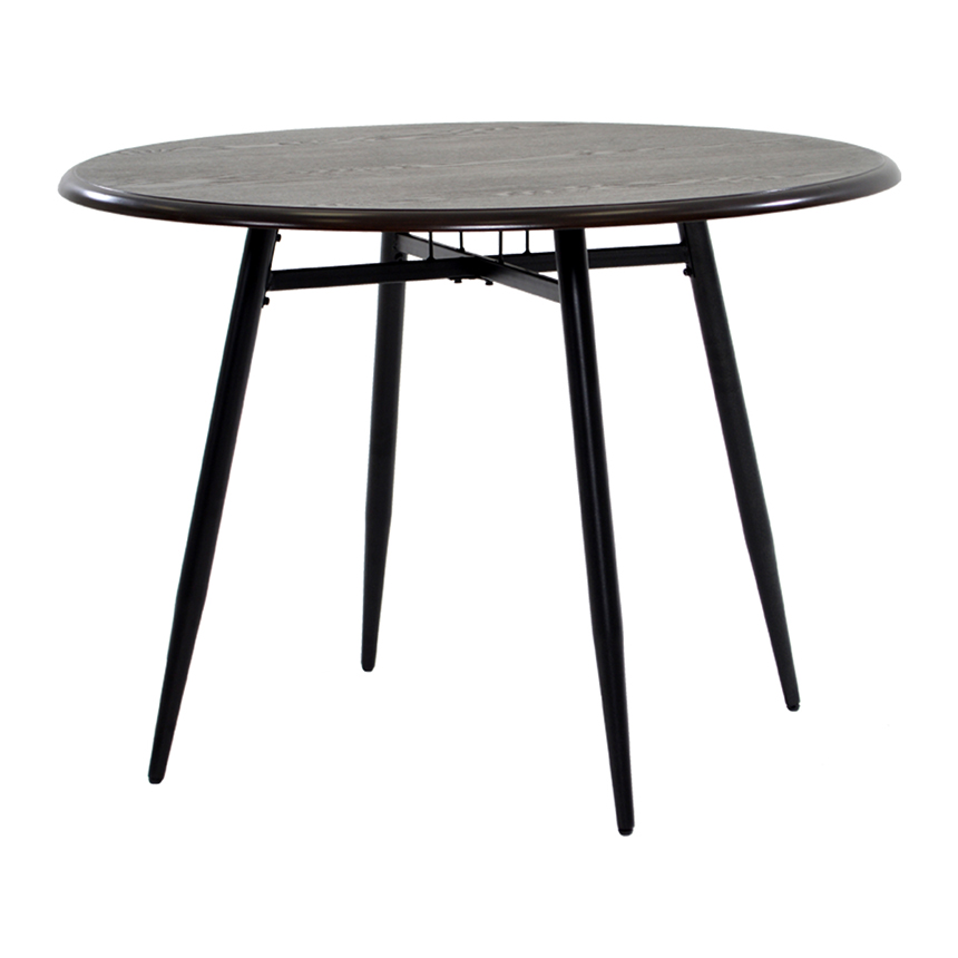 Gun Metal Round Dining Table | El Dorado Furniture