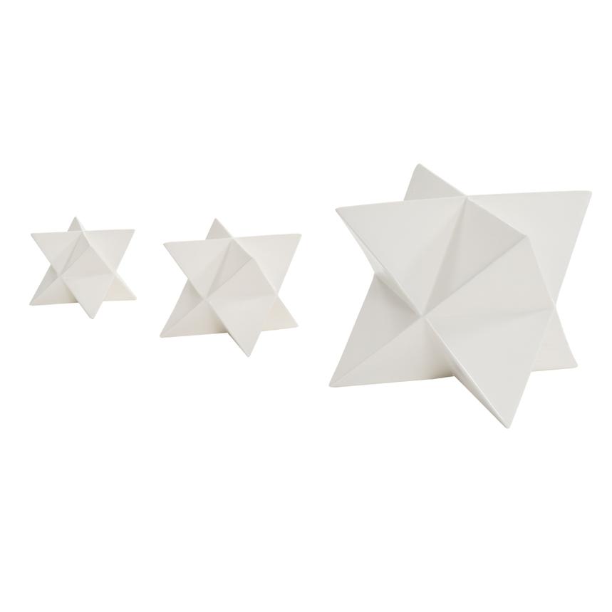 Star Table Decor Set of 3 | El Dorado Furniture