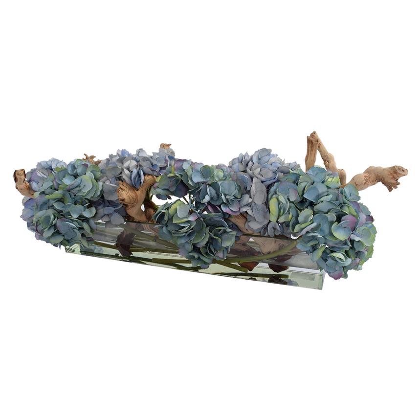Blue Hydrangeas Flower Arrangement | El Dorado Furniture