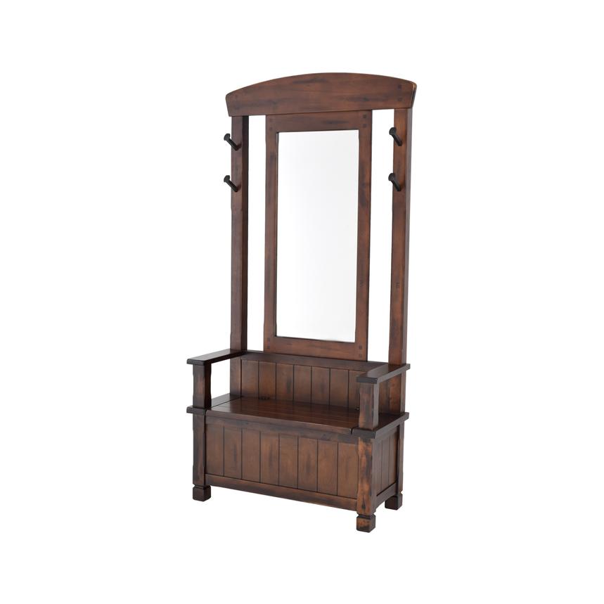 Santa Fe Hall Tree w/Storage | El Dorado Furniture