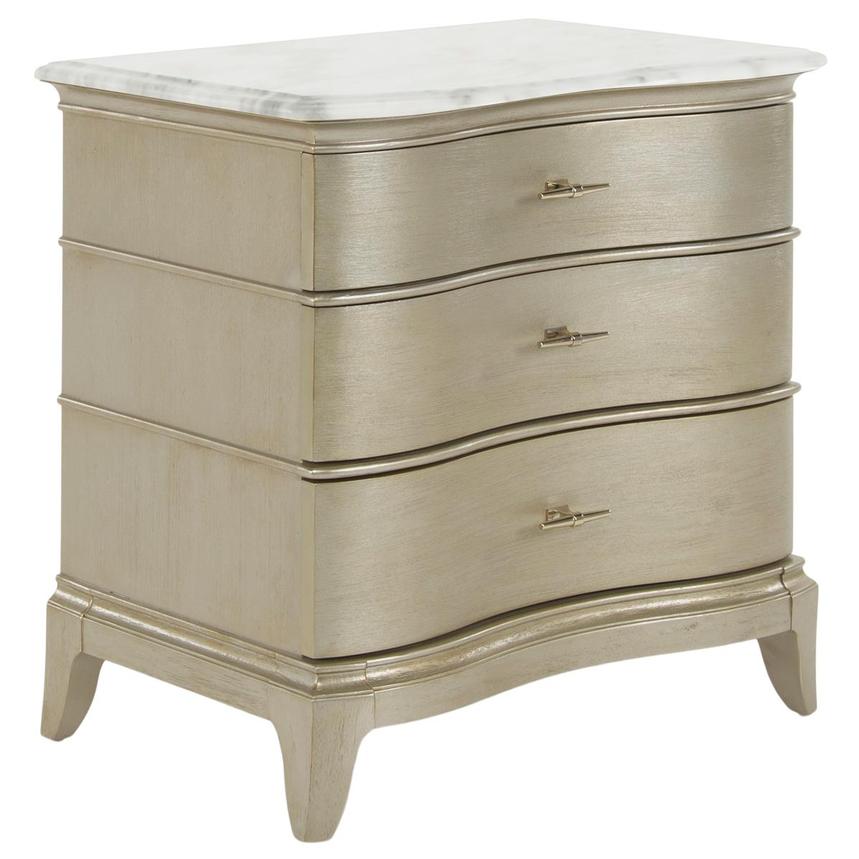 Starlite Marble Top Nightstand | El Dorado Furniture