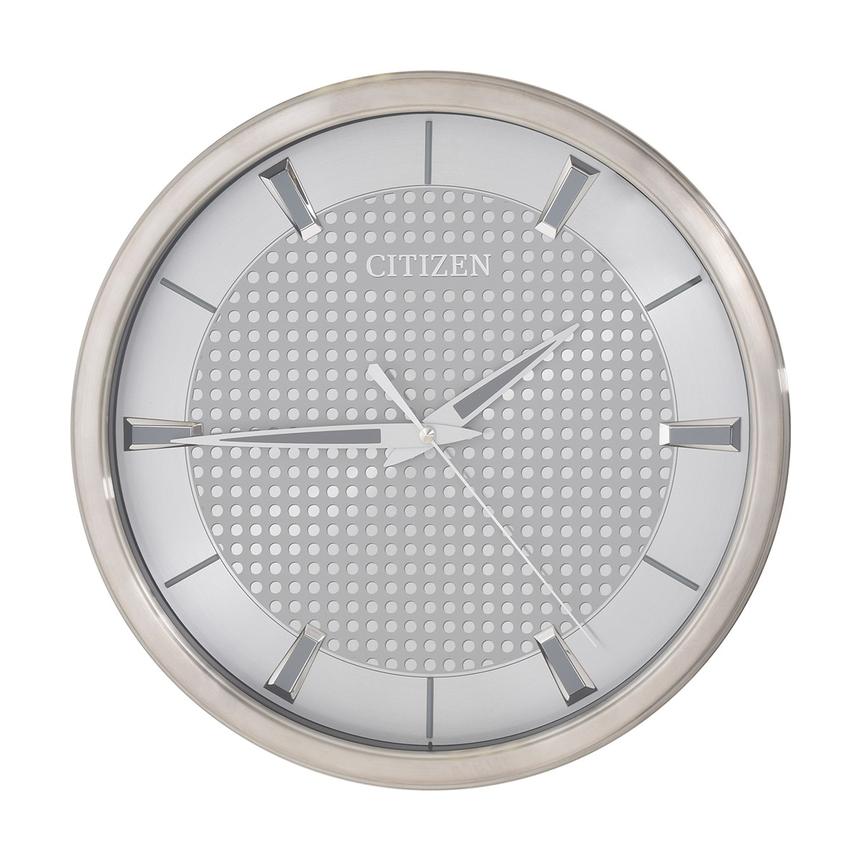 Citizen Platinum Wall Clock | El Dorado Furniture