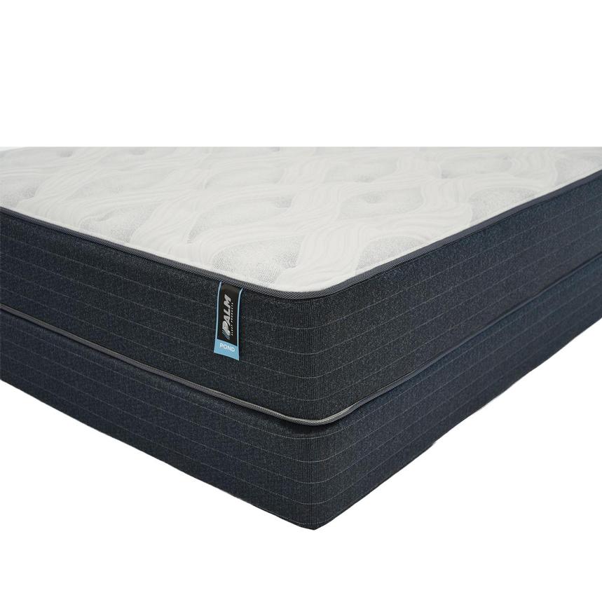 Pond King Mattress w/Low Foundation by Palm | El Dorado Furniture