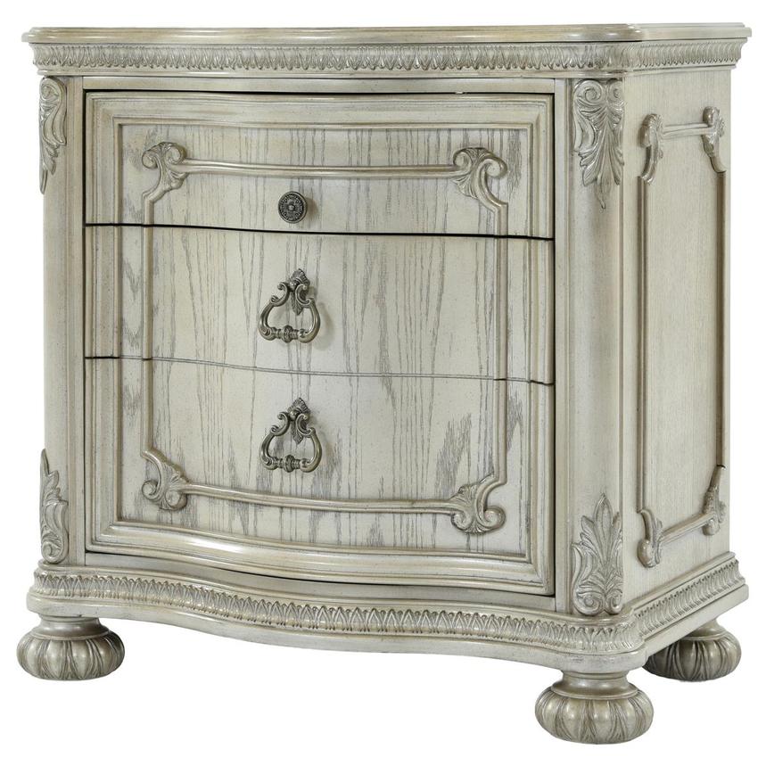 Granada Cream Nightstand | El Dorado Furniture