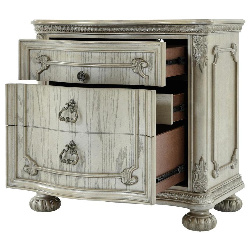 Granada Cream Nightstand | El Dorado Furniture