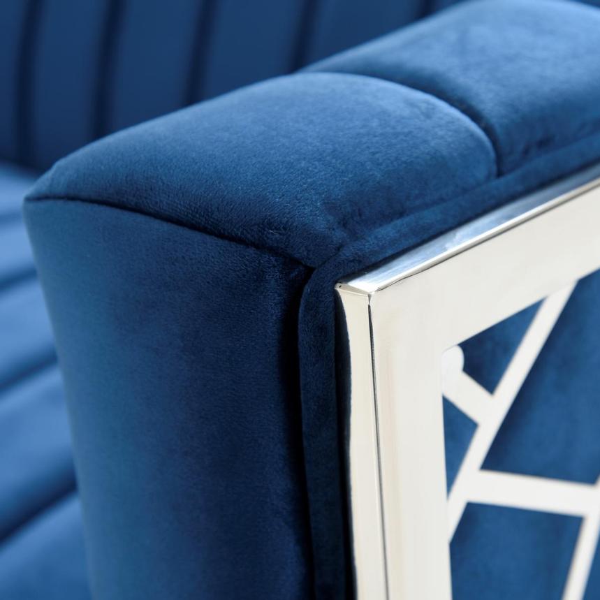 Conrad Blue Accent Chair | El Dorado Furniture