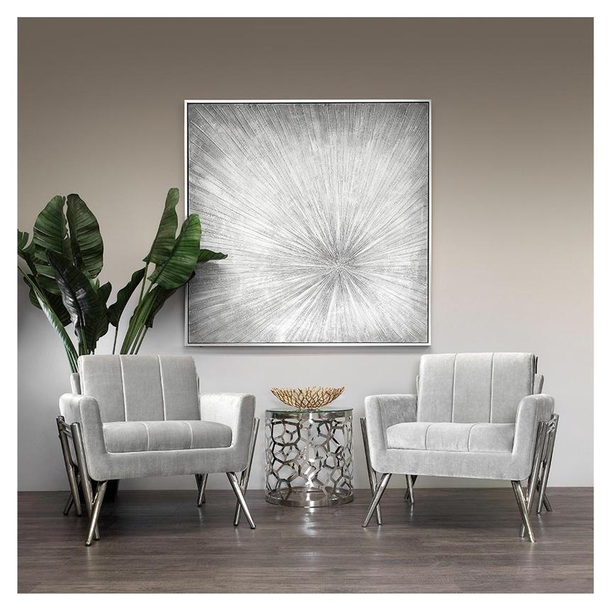 Juliet Gray Accent Chair | El Dorado Furniture