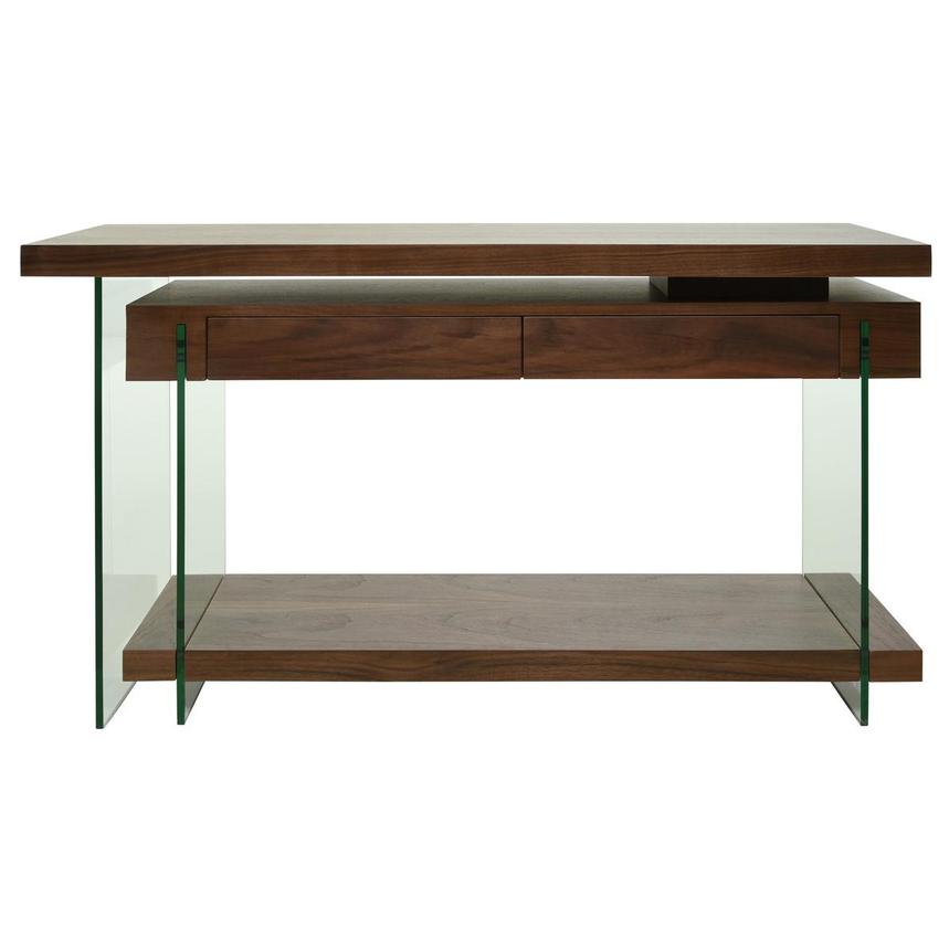 Cherish Walnut L-Shaped Desk | El Dorado Furniture