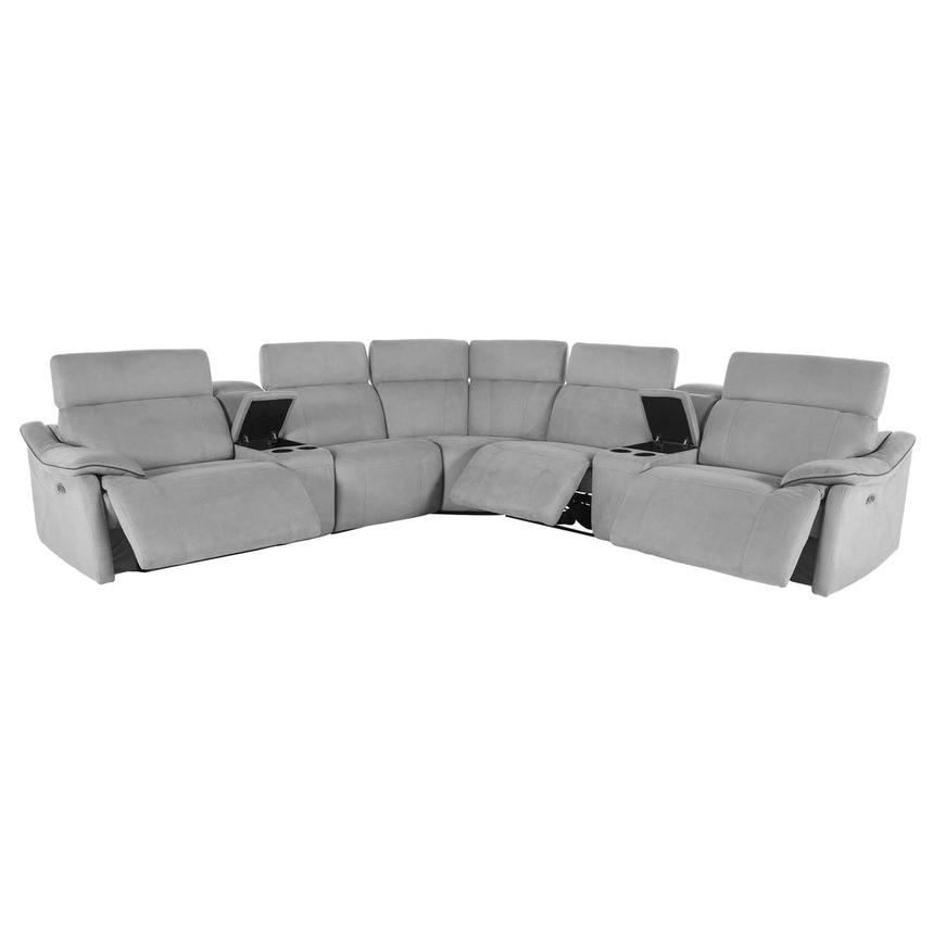 Dallas Power Reclining Sectional with 7PCS/3PWR | El Dorado Furniture