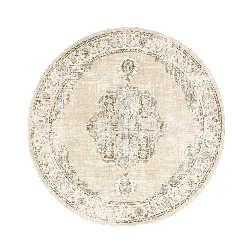 Radiant 8' Round Area Rug | El Dorado Furniture