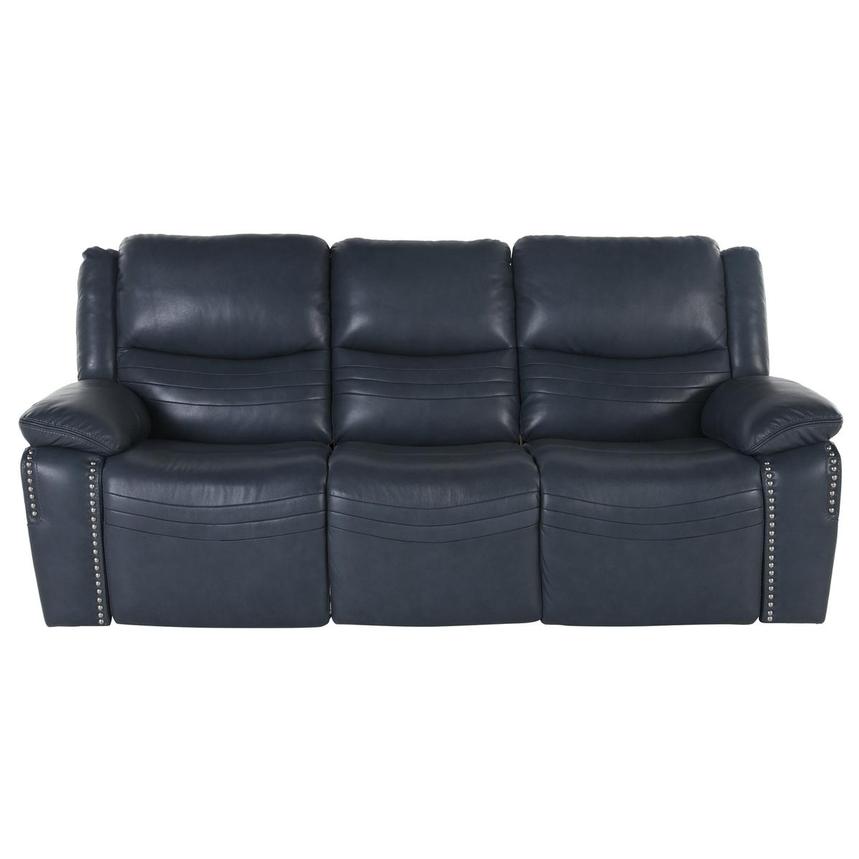 Onyx Leather Power Reclining Sofa | El Dorado Furniture