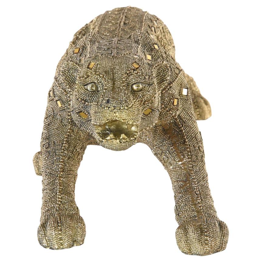 Golden Leopard Sculpture | El Dorado Furniture