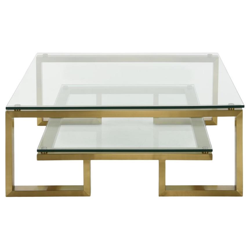 Verso Gold Coffee Table | El Dorado Furniture