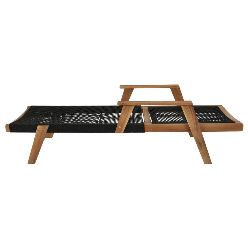 Laguna Black Chaise Lounge El Dorado Furniture