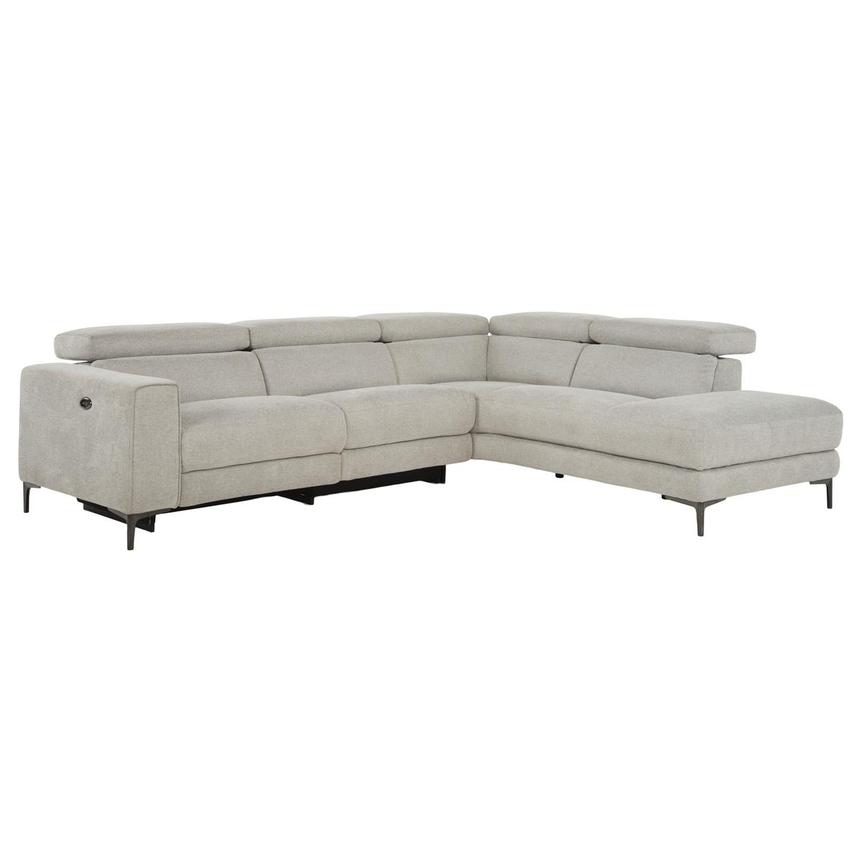 Elizer Power Reclining Sofa w/Right Chaise | El Dorado Furniture
