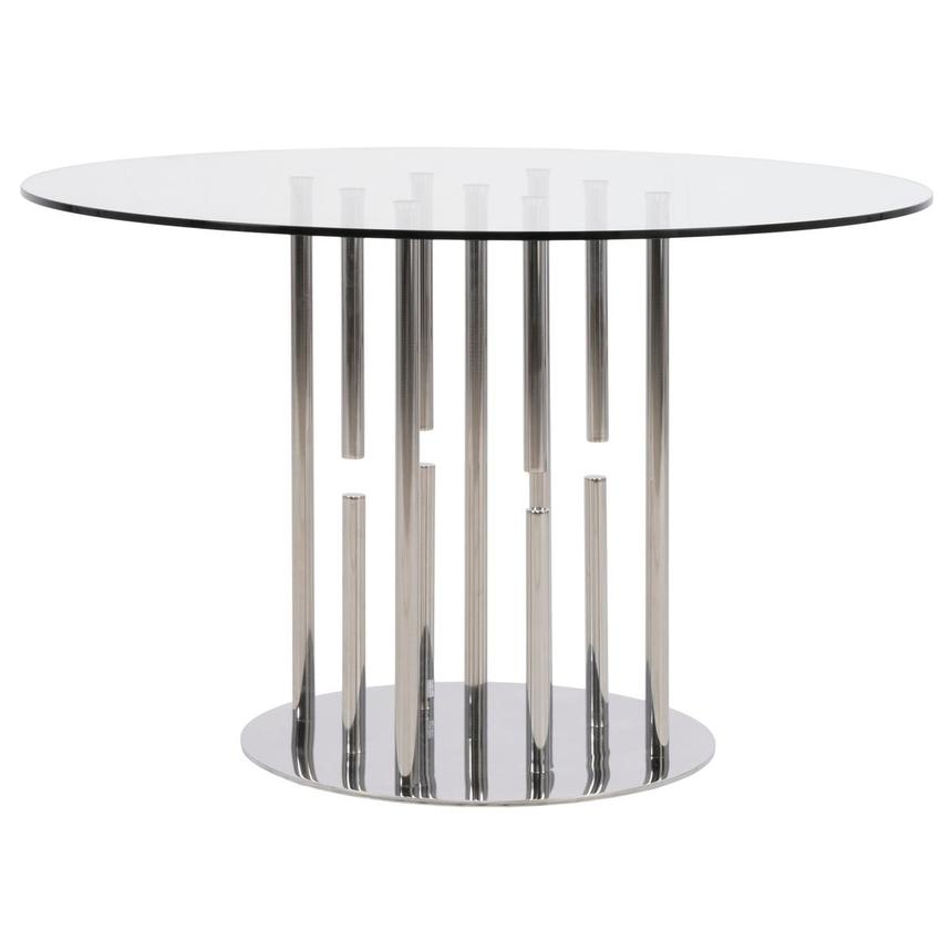Cascada Silver Round Dining Table | El Dorado Furniture