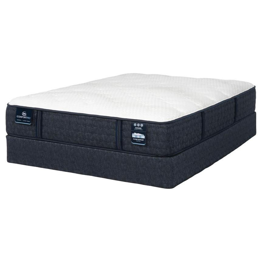 Chelsea-Medium Queen Mattress w/Regular Foundation by Serta | El Dorado ...