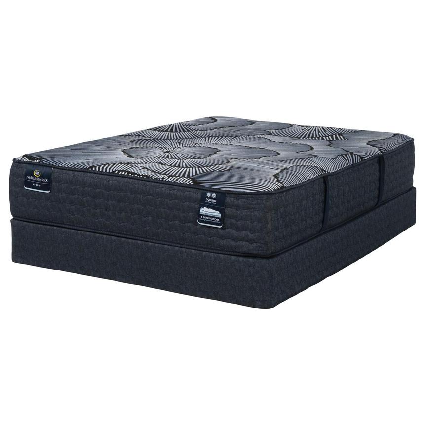 Kendal-Medium Queen Mattress w/Regular Foundation by Serta iComfortECO ...