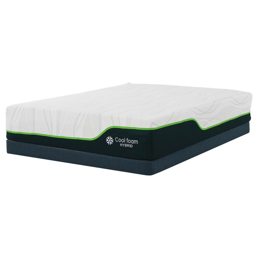 Zen-Hybrid Queen Mattress w/Low Foundation Beautyrest by Simmons | El ...