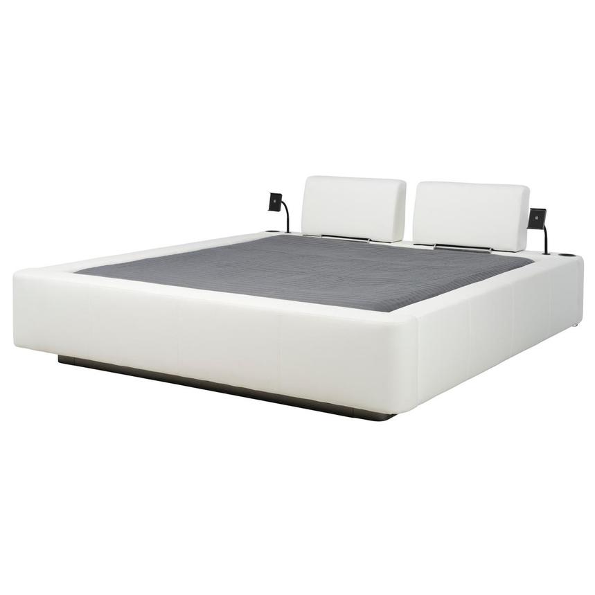 Cassie White King Platform Bed | El Dorado Furniture