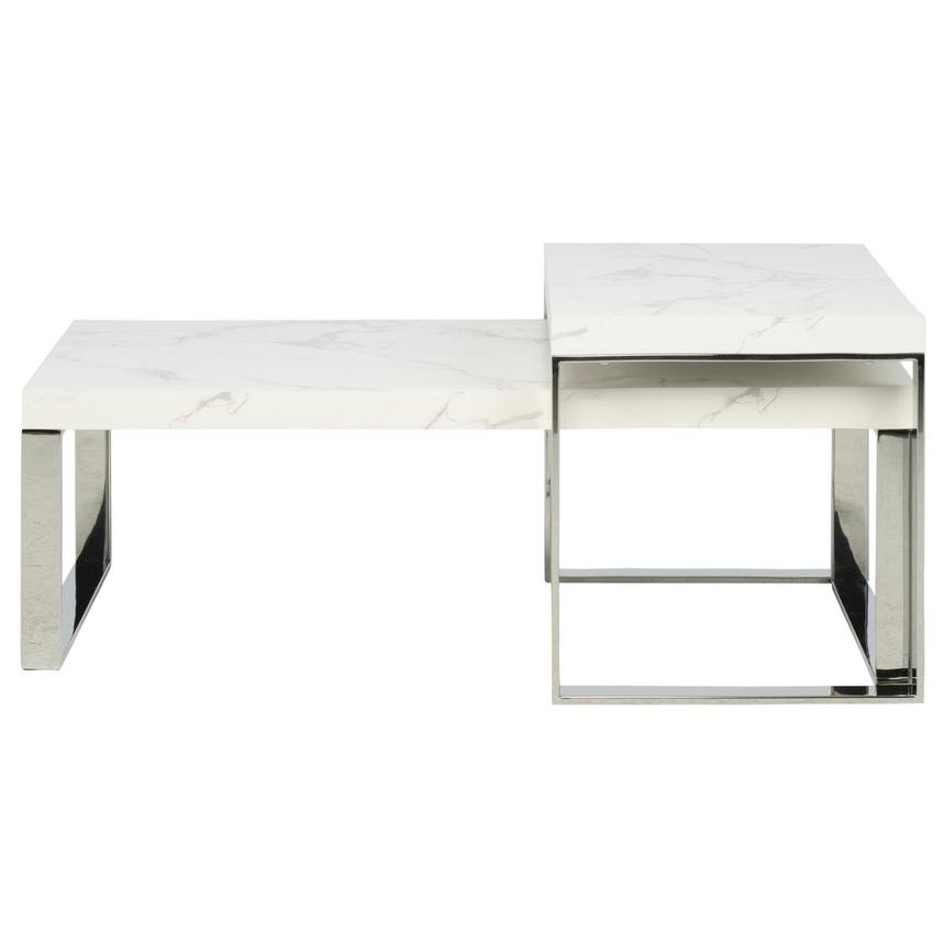 Pokhara Marble Nesting table Set of 2 | El Dorado Furniture